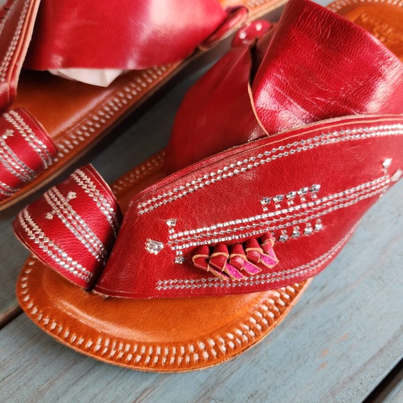 Camel Threads | Shoes | Saudi Madas Sandals Unisex M 9 W 1 Red Maroon ...